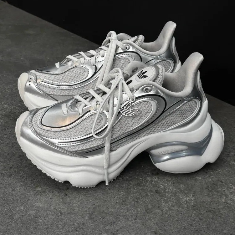 【ADIDAS】預購 Adidas Originals Ozvenuz "Silver" 浮蝶鞋 銀色 KI0 | 蝦皮購物