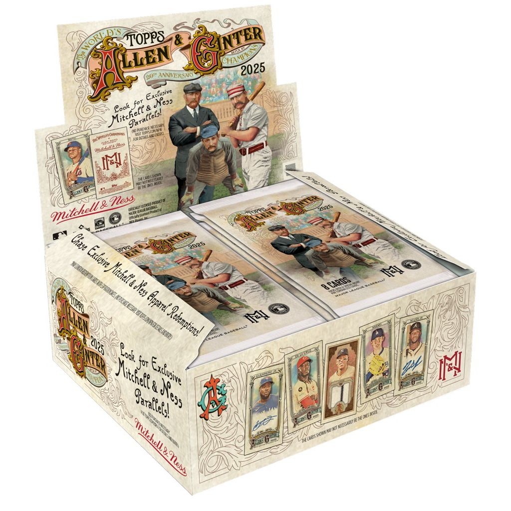 預購 2025 Topps Allen & Ginter Baseball Hobby Box | 蝦皮購物