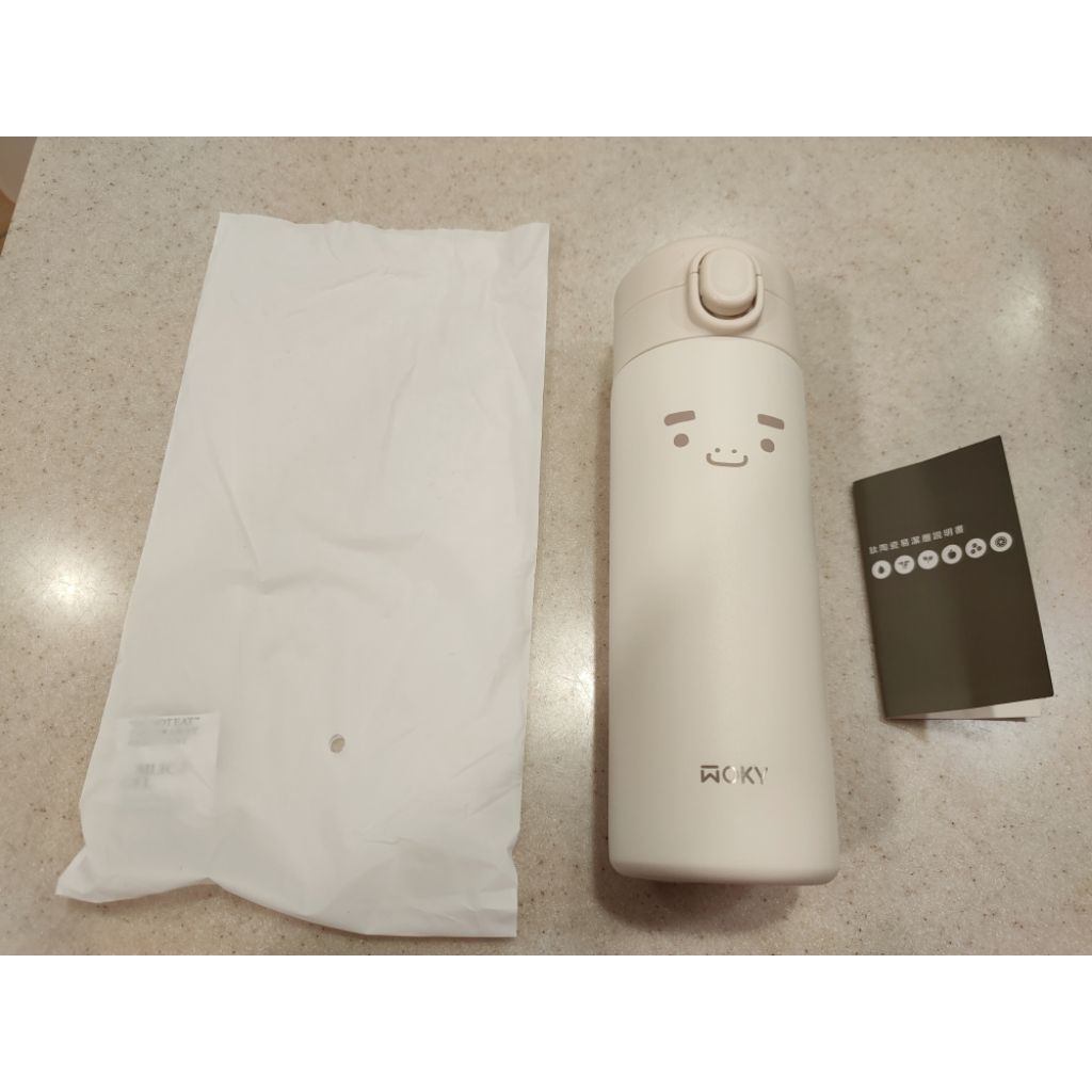 BOXMAN x WOKY聯名輕量彈蓋陶瓷保溫瓶 | 蝦皮購物