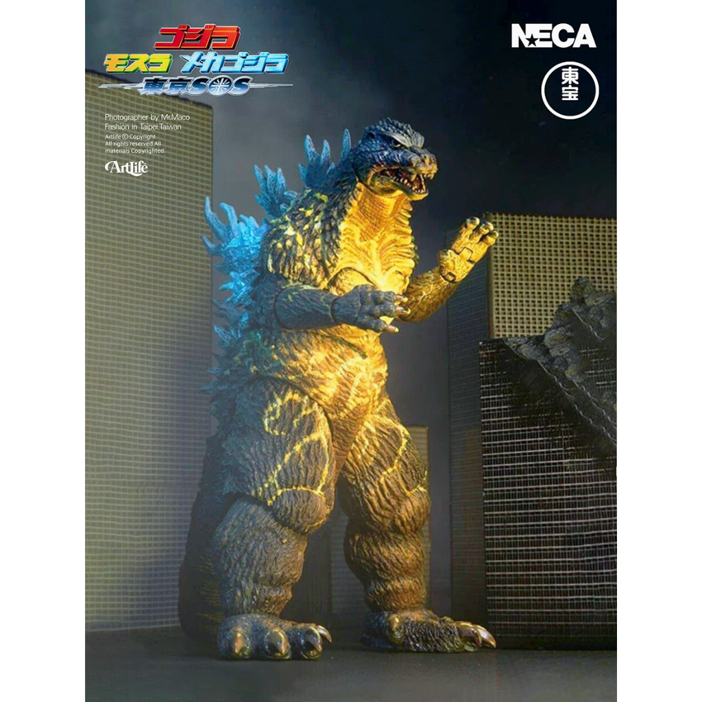 Artlife ㊁ NECA 2002 GODZILLA ゴッラ モスラ メカゴンラ TOKYO SOS 哥吉拉 | 蝦皮購物