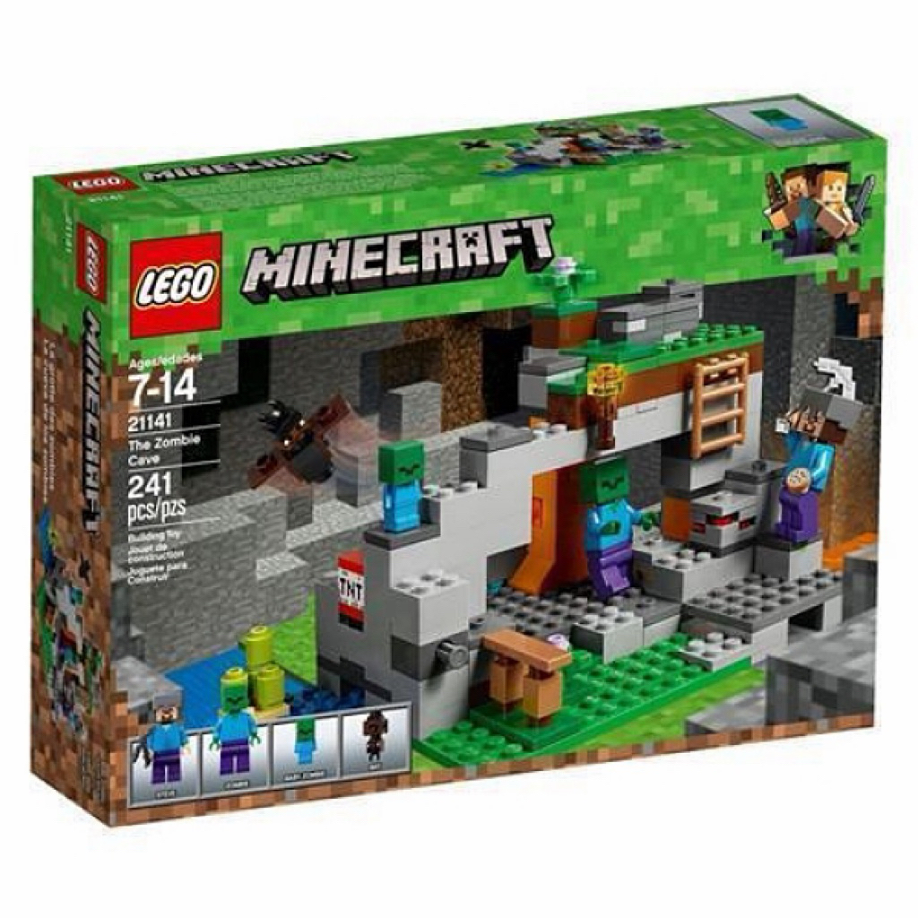 【絕版】LEGO® MINECRAFT The Zombie Cave | #21141 | | 蝦皮購物