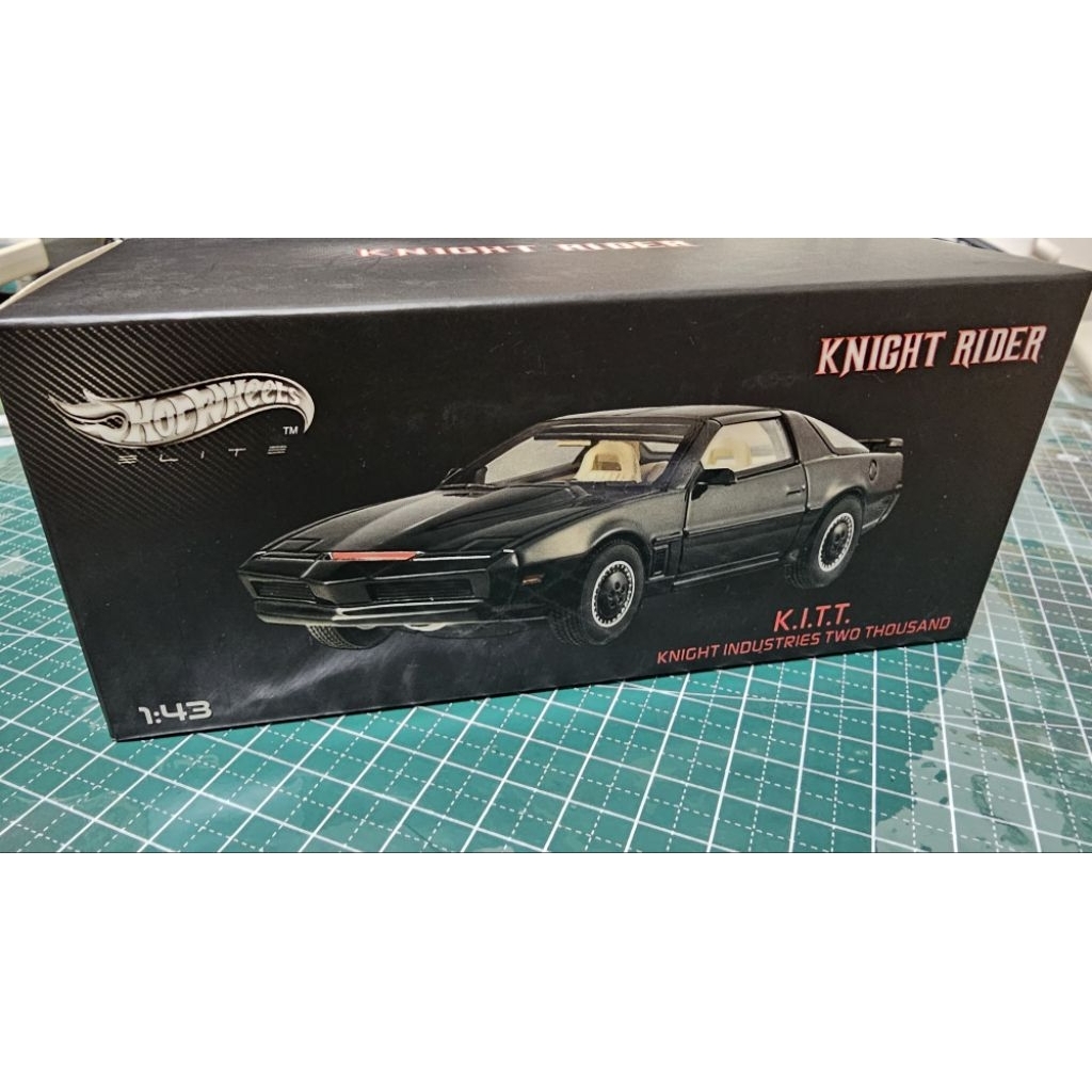 Hot wheels Elite 1/43 Knight rider KITT 霹靂遊俠 伙計 | 蝦皮購物