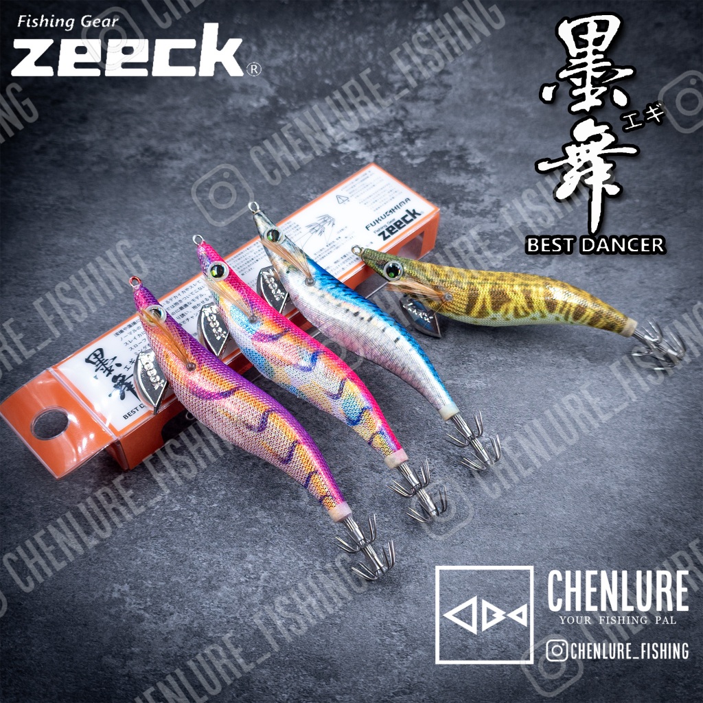 晨路亞｜買五送別針 ZEECK 墨舞 木蝦 3.5吋 19克 響珠蝦 音響蝦 閃電蝦 墨將 軟絲 透抽 | 蝦皮購物