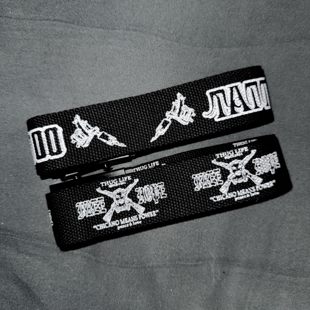 〔GroveStreet〕 現貨 West Coast Chicano Belt 西岸風格 鋼印Logo 帆布皮帶 | 蝦皮購物