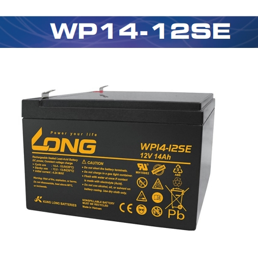 【含稅含運】廣隆 LONG WP14-12E(12V~14AH) | 蝦皮購物