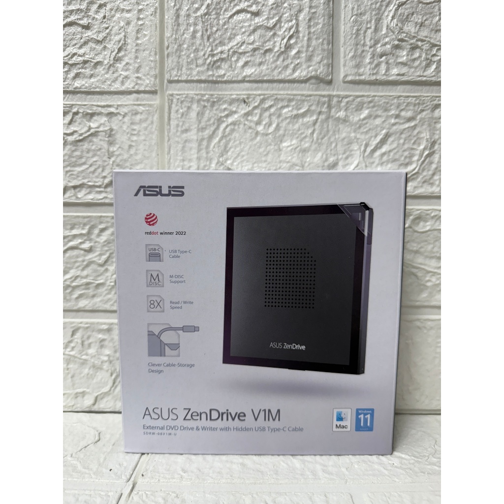 ASUS 華碩 ZenDrive V1M 外接燒錄器 燒錄機 光碟機 | 蝦皮購物