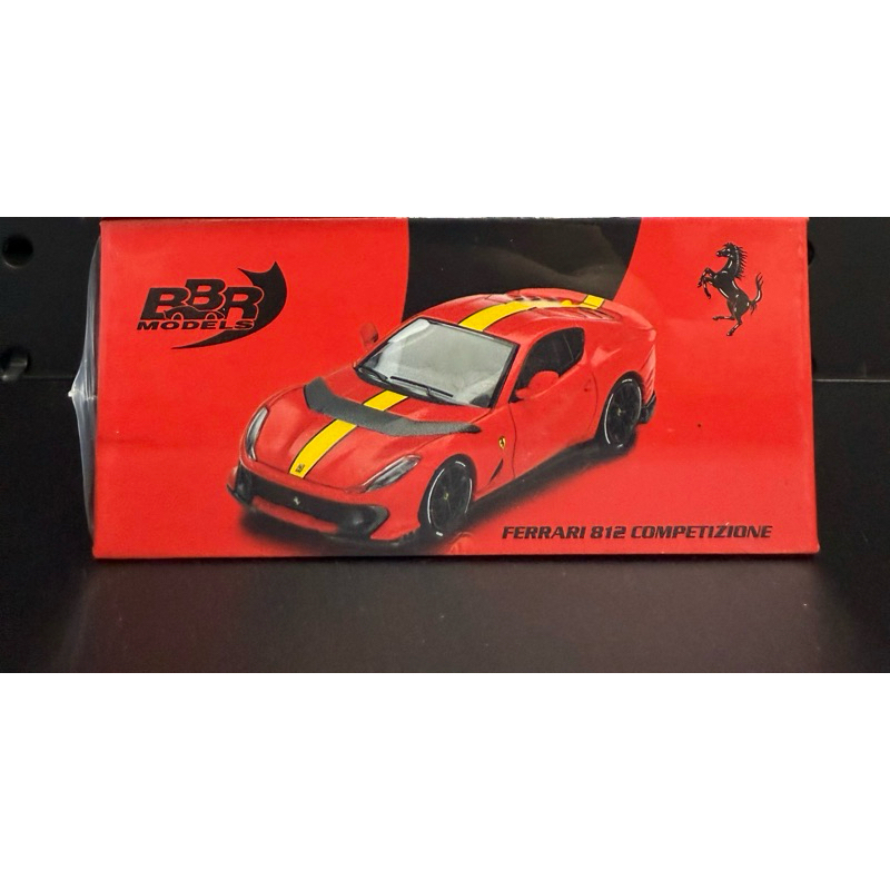 BBR 1/64 北京展會限定 法拉利 FERRARI 812 COMPETIZIONE 812C 紅 合金模型車 | 蝦皮購物