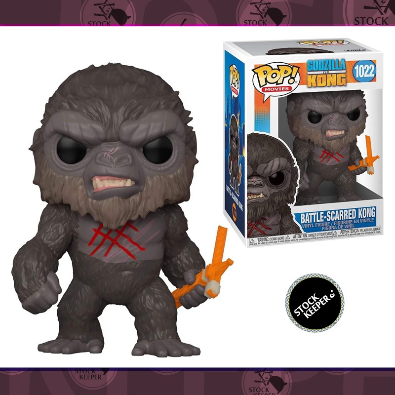 倉庫掌門人 Funko Godzilla Kong Battle Scarred 哥吉拉對金剛 金剛 戰痕 十字弓 | 蝦皮購物