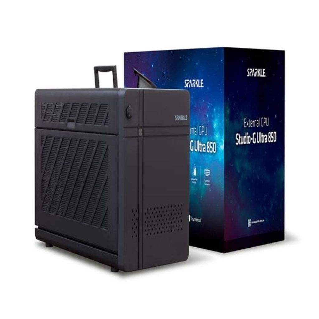 撼與SPARKLE Thunderbolt™ 5 eGPU Studio-G 850 Luna Ultra 顯示卡外接盒 | 蝦皮購物