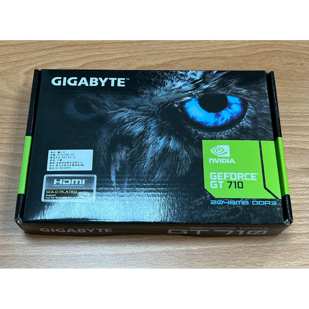 (全新品）【GIGABYTE】GT710 2G D3 / N710D3-2GL(顯示卡) | 蝦皮購物