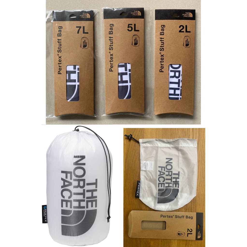 「全新」The North Face 北臉日本線 Pertex stuff bag 半透明極輕薄收納袋 | 蝦皮購物