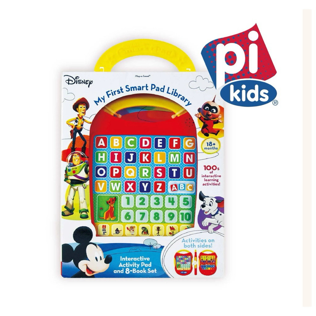 全新Disney啟蒙有聲閱讀套書 : My First Smart Pad Library（雙面閱讀機＋8本全英文繪本） | 蝦皮購物