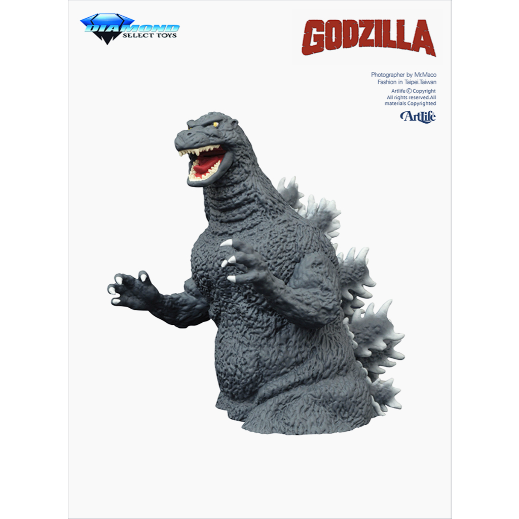 Artlife ㊁ DIAMOND SELECT 2014 TOHO ゴジラ GODZILLA BANK 哥吉拉 | 蝦皮購物