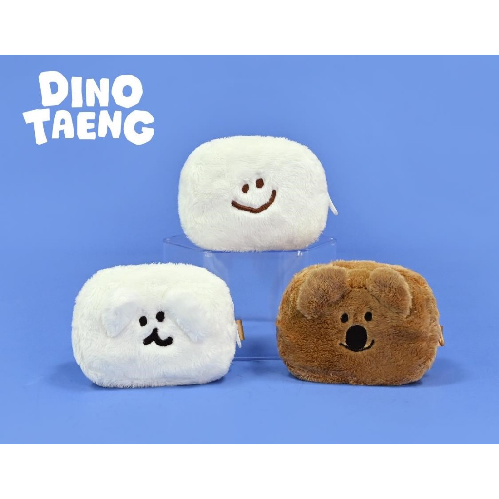 DINO TAENG 4吋 短尾矮袋鼠小方包 零錢包 小包 Quokka Bobo | 蝦皮購物