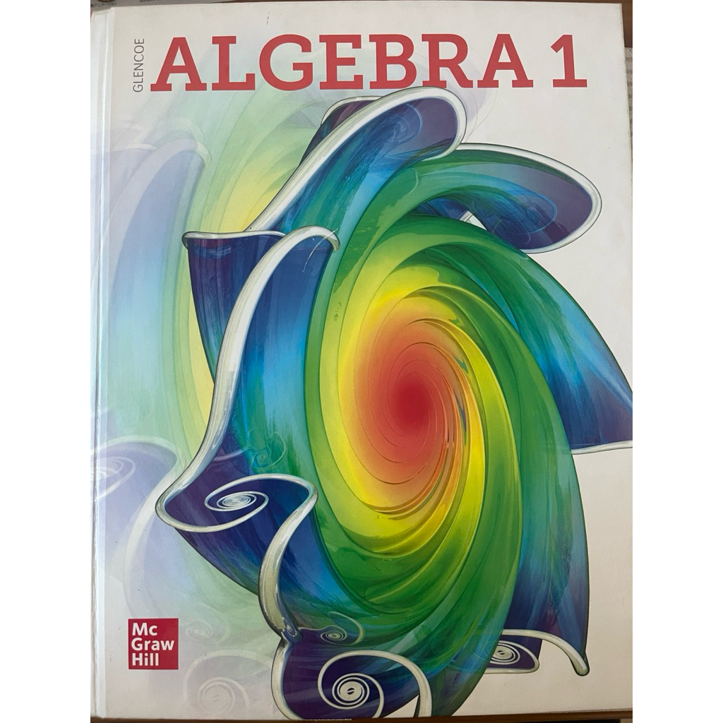 GLENCOE Algebra 1 McGraw Hill Hardcover | 蝦皮購物