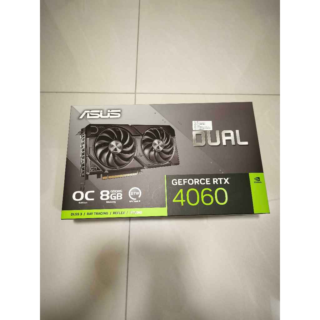 ASUS 華碩 DUAL-RTX4060-O8G-EVO 極新 保內 5050 7650GRE 4060 8G 顯卡 | 蝦皮購物