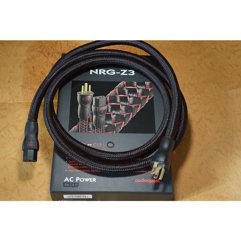 AudioQuest NRG-Z3 電源線 長度2米 | 蝦皮購物