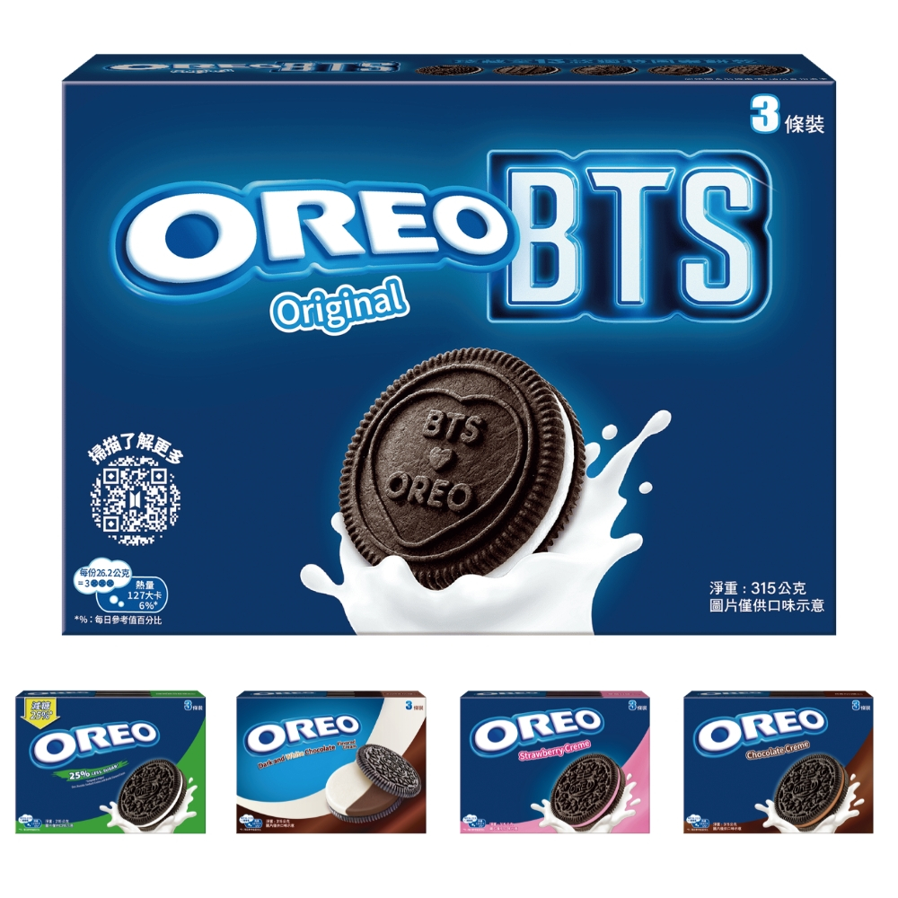【OREO】【BTS Collab】Biskuit Sandwich_315g_Min. Order 200 | 蝦皮購物