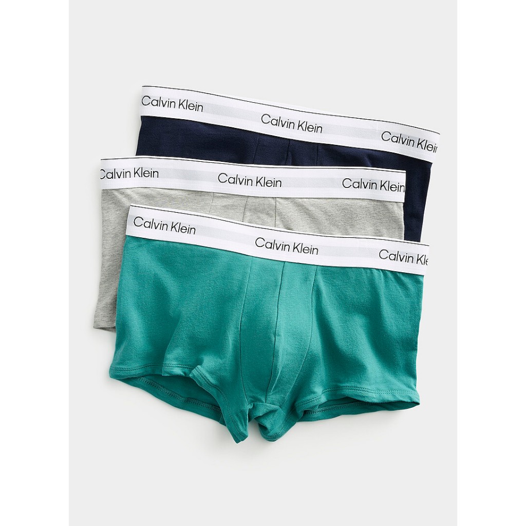 【Calvin Klein】CK男生 ICON COTTON STRETCH四角內褲【CKU001V2】三件組 | 蝦皮購物