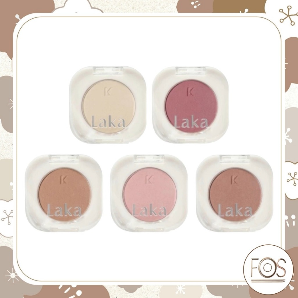 Laka｜光譜單色眼影 1.8g 立體感 清透妝感 單色眼影 MONO EYESHADOW｜FLOS｜ | 蝦皮購物