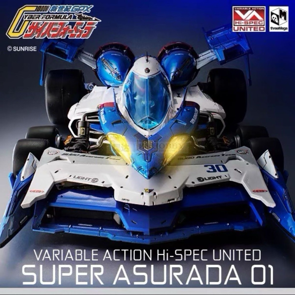 代購7-9日到貨 一般版 3A MegaHouse threezero HI-SPEC 閃電霹靂車 超級阿斯拉01 | 蝦皮購物