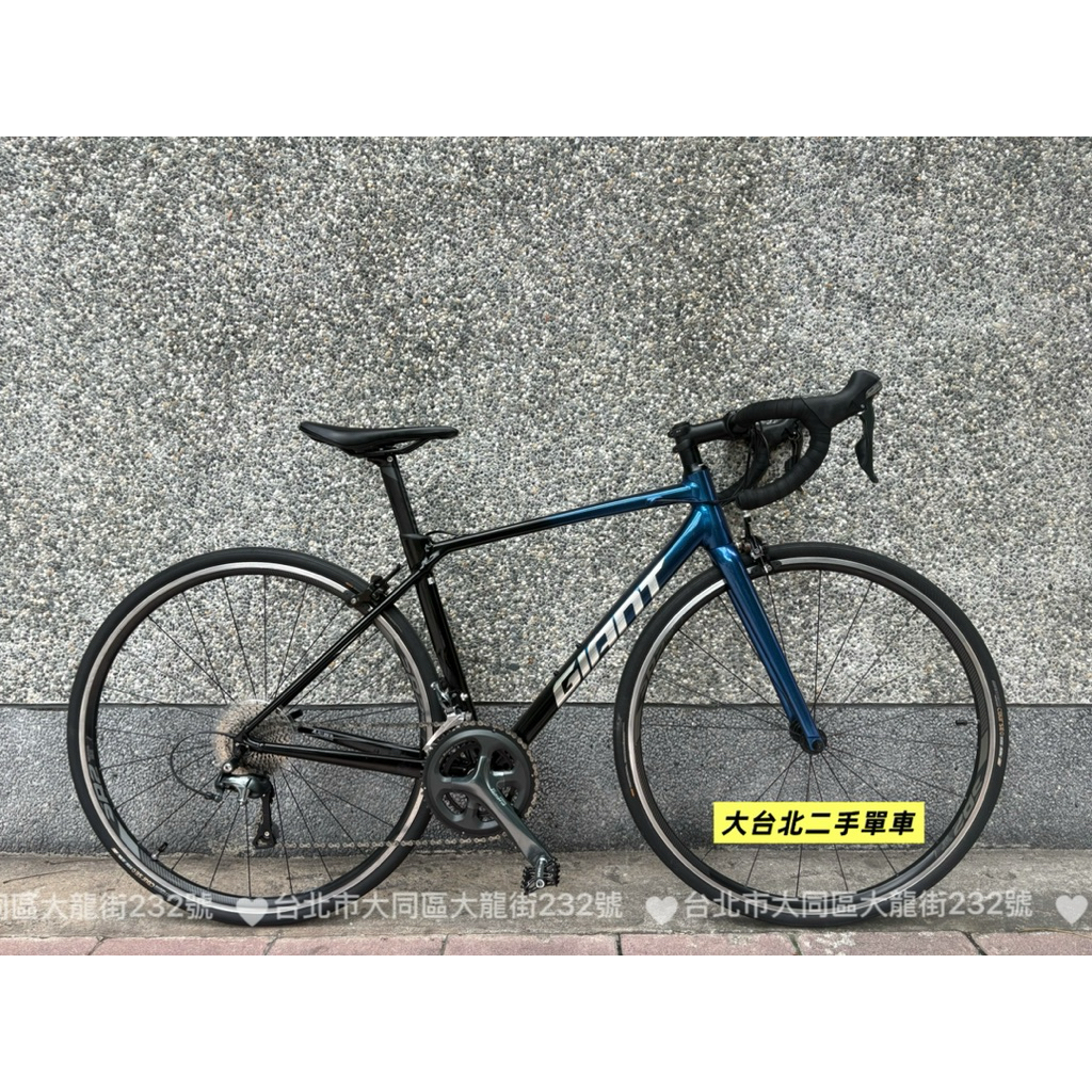 2021 捷安特GIANT NEW TCR SL2 藍黑色 二手公路車 腳踏車 自行車收購 contend SL 1 2 | 蝦皮購物