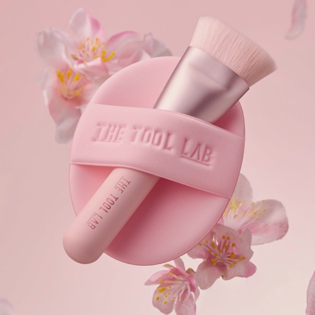 現貨私訊🙏 韓國 🇰🇷 The Tool Lab 櫻花粉粉撲套組 | 蝦皮購物