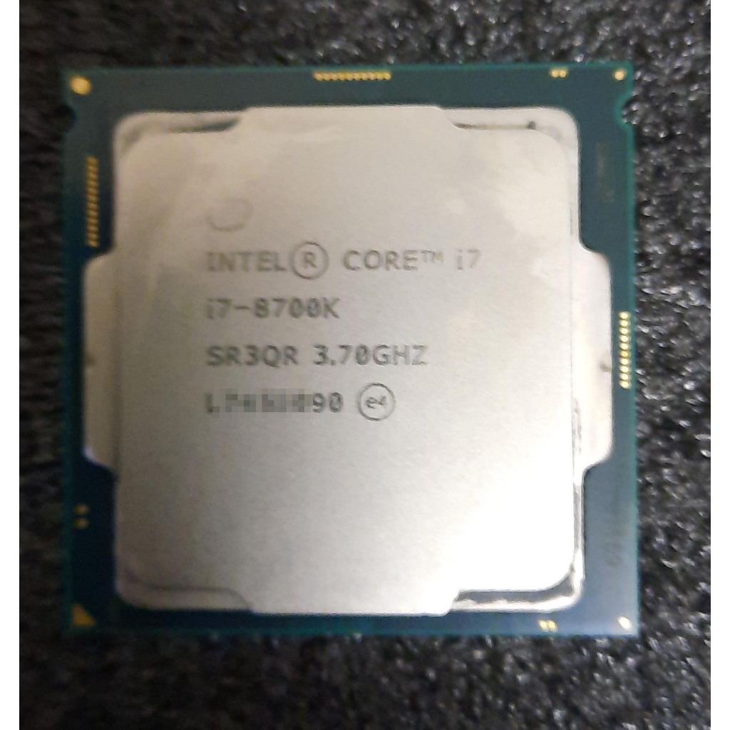 CPU i7-8700K Intel 第8代 CPU 參考i7-8700 i7-9700 i7-9700K | 蝦皮購物