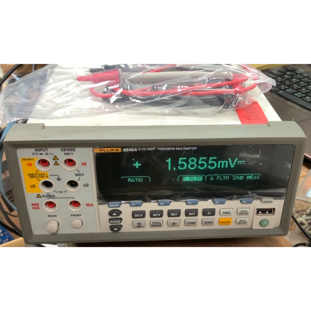 FLUKE 8846A 六位半精密 數位多功能電表 萬用電表 2011年 | 蝦皮購物