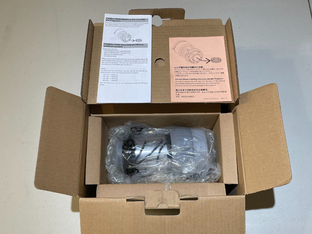 NEC NP13ZL 投影機 鏡頭 新品 | 蝦皮購物