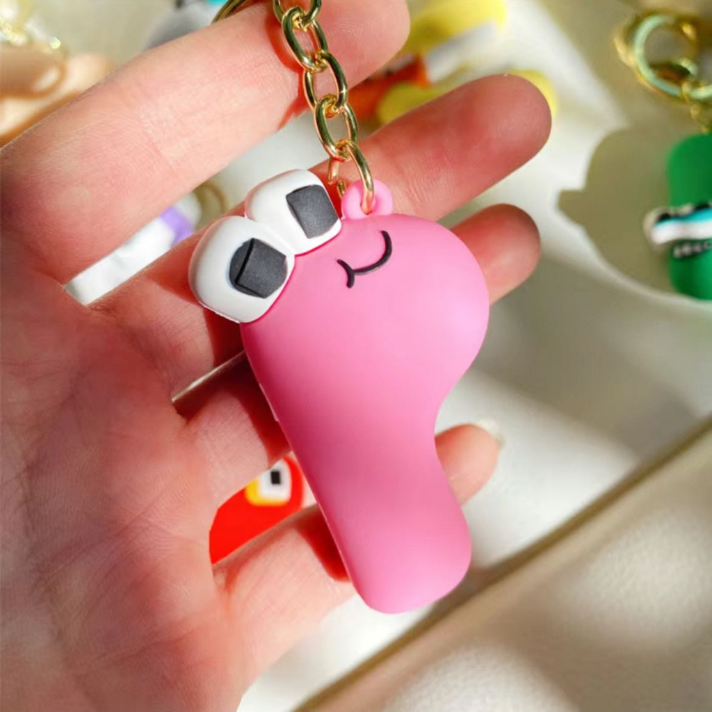 TENG⚡️全台最低價⚡️ALPHABET LORE造型鑰匙圈 幼稚園送禮 PVC環保無毒材質 平滑無毛邊不刺傷 | 蝦皮購物