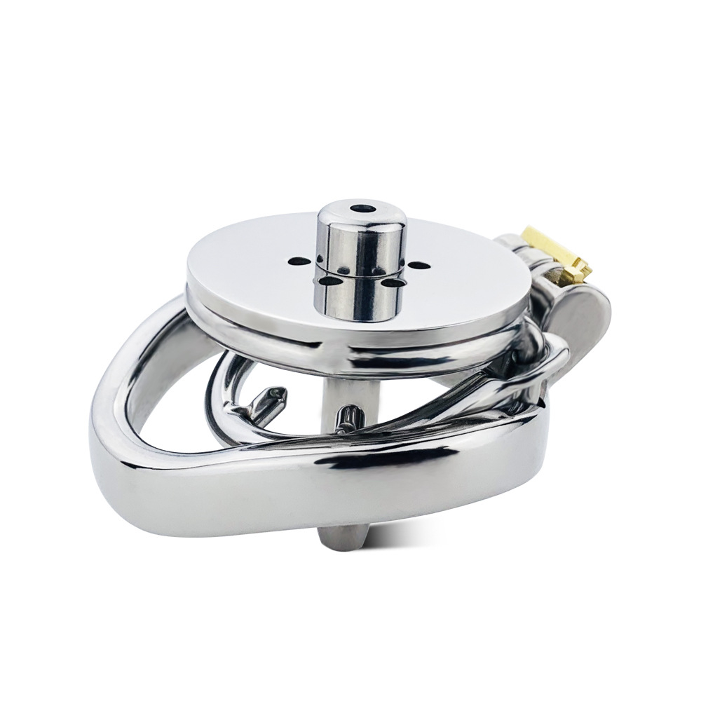 【思婷情趣用品商城】FRRK-176不銹鋼平板貞潔鎖光滑防出軌控欲貞操鎖配防脫環貞操鎖 男用 貞潔器 防手淫 JJ貞操鎖 | 蝦皮購物