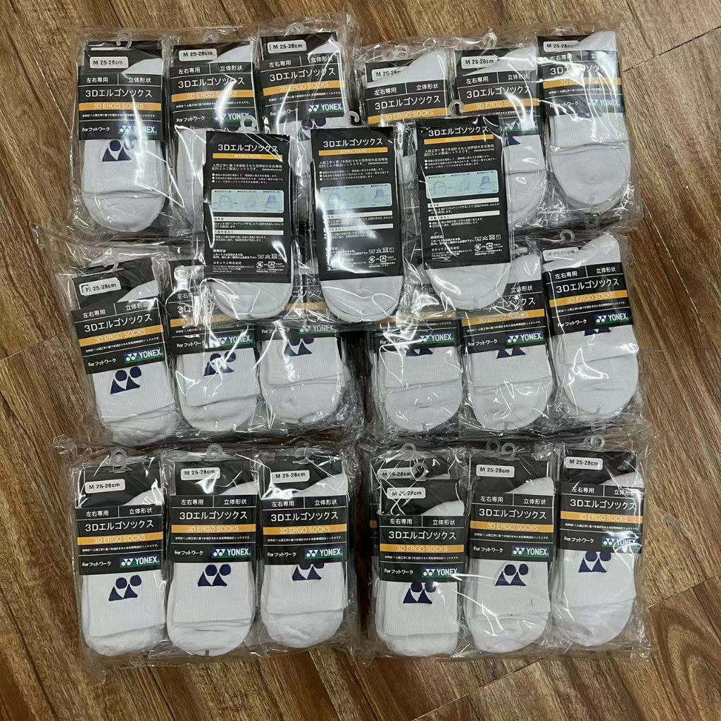 【日本版︳超優惠】Yonex YY 19022 羽球襪 運動 加厚 毛巾 底純 棉 中筒 襪 吸汗 透氣 中國制 羽球 | 蝦皮購物