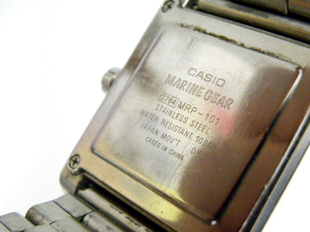 [專業] 潮錶 [CASIO MRP-101] 卡西歐 石英時尚錶[藍底+日期]中性/潮/軍錶 | 蝦皮購物