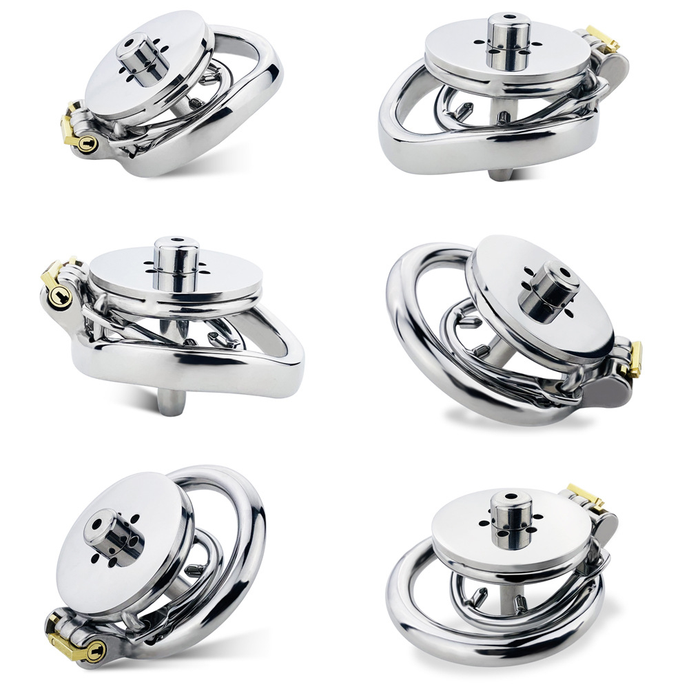 【思婷情趣用品商城】FRRK-176不銹鋼平板貞潔鎖光滑防出軌控欲貞操鎖配防脫環貞操鎖 男用 貞潔器 防手淫 JJ貞操鎖 | 蝦皮購物