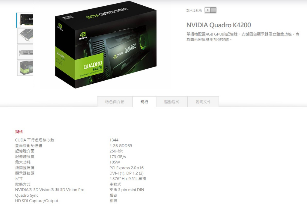 【原廠現貨 中古良品】DELL 原廠 NVIDIA Quadro K4200 4GB DDR5 高階繪圖 獨立顯卡 | 蝦皮購物
