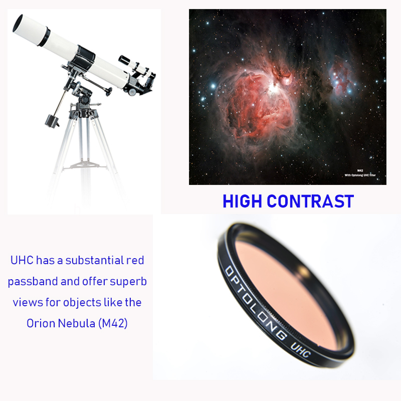 【全球光學】Optolong 2" UHC Light Pollution Filter UHC重度光害滤镜 天文濾鏡 | 蝦皮購物