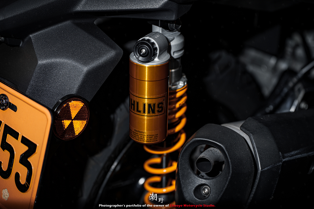 台中潮野車業 OHLINS 公司貨 後避震器 YA-241 XMAX 300 掛瓶 彈簧可調 阻尼可調 | 蝦皮購物
