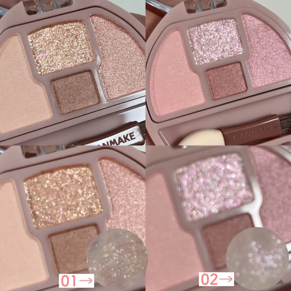 CANMAKE 】現貨 ♡JO是愛買 ♡CANMAKE 製作豐滿淚袋 淚袋眼影盤 必買商品限定發售 | 蝦皮購物