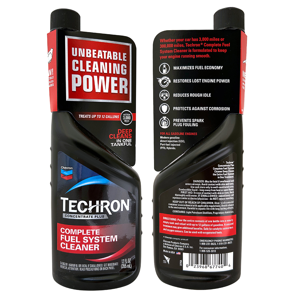 【車百購】 Chevron Techron Plus Fuel System Cleaner 汽油精 燃油系統清洗 | 蝦皮購物