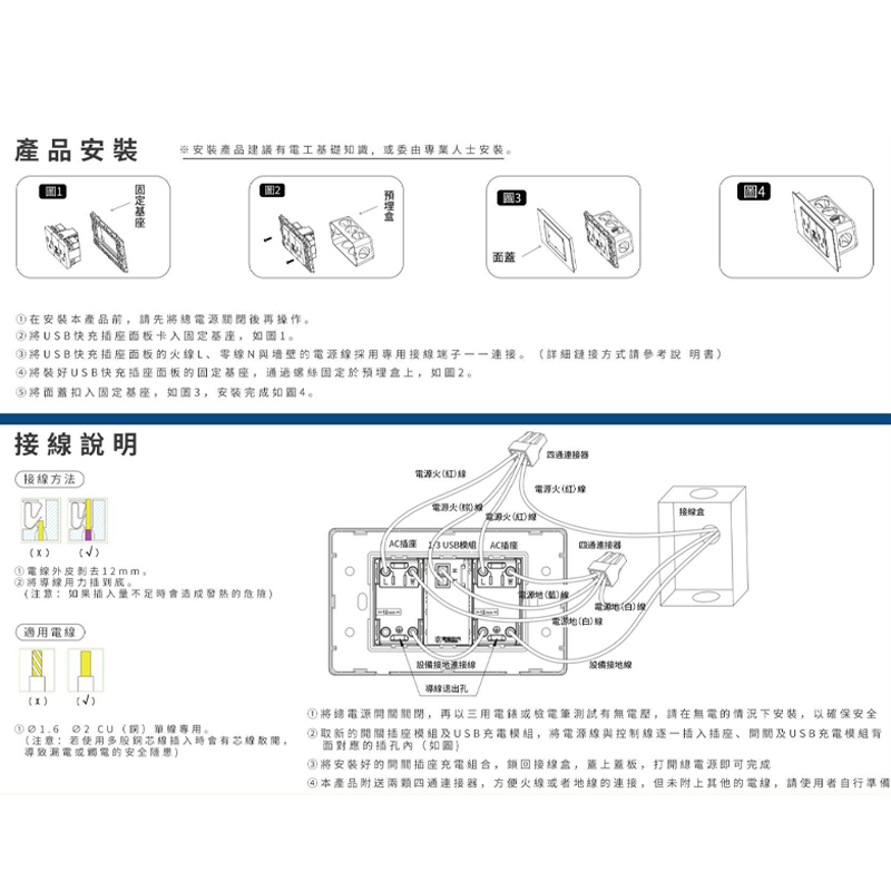 水電DIY 國際牌 + 易智 Panasonic USB快充插座 RISNA GLATIMA 星光 Type-C 插座 | 蝦皮購物