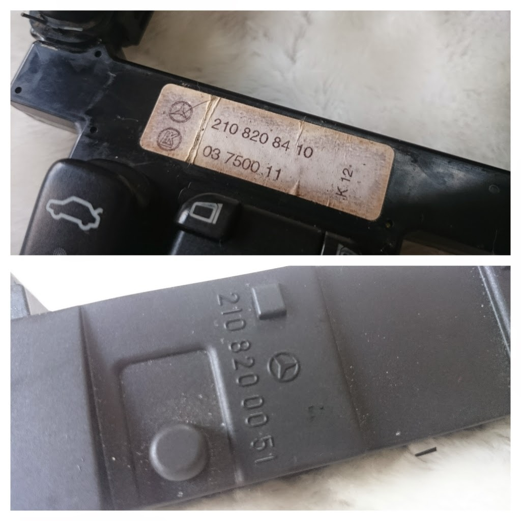 賓士 w210 w208 w202 開關 電動窗 後視鏡 模組 都有 極新 clk e230 e240 e280 德祥行 | 蝦皮購物