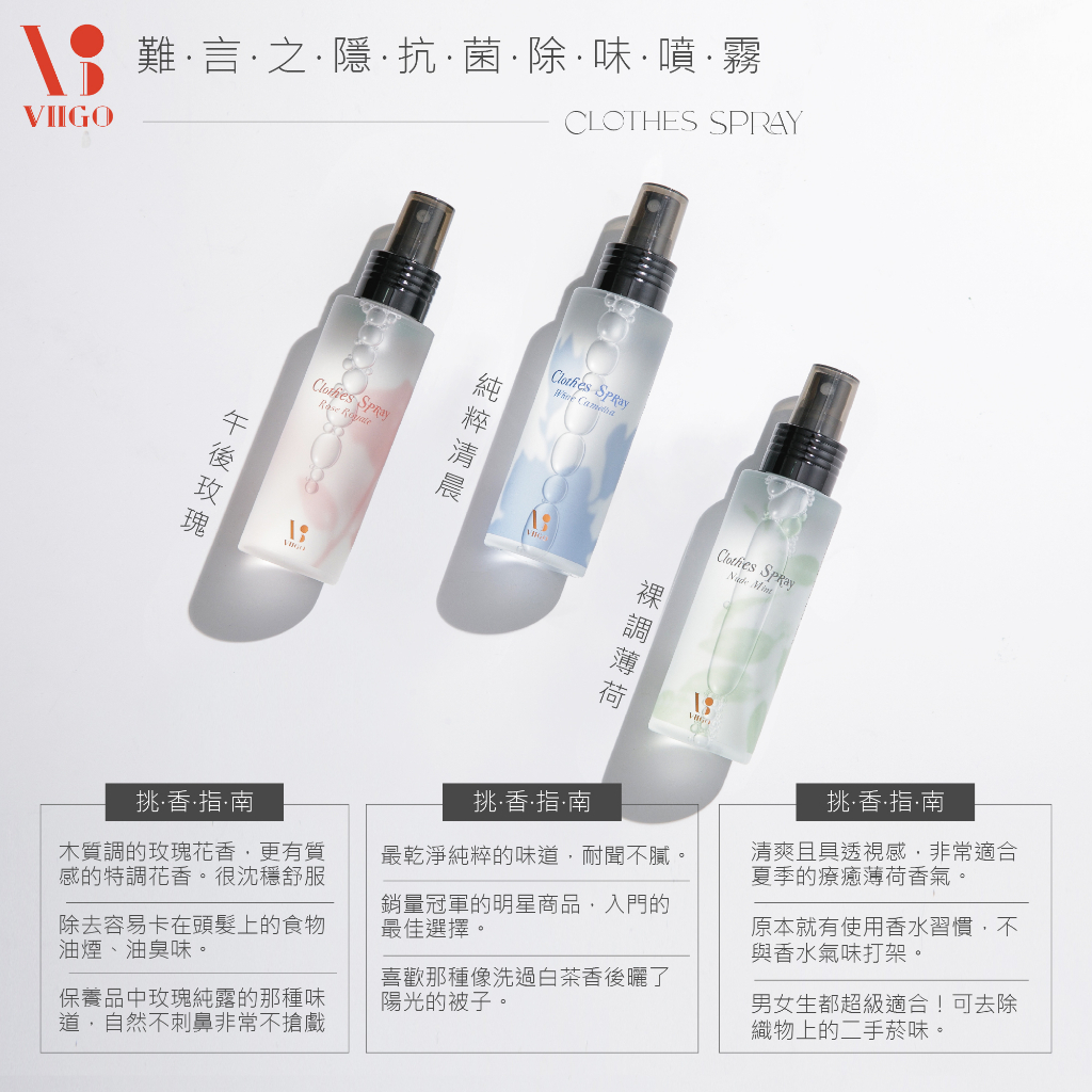 促銷優惠《VIIGO》難言之隱抗菌除味噴霧-貼身隨行95G╭＊ 五枚童貨 | 蝦皮購物
