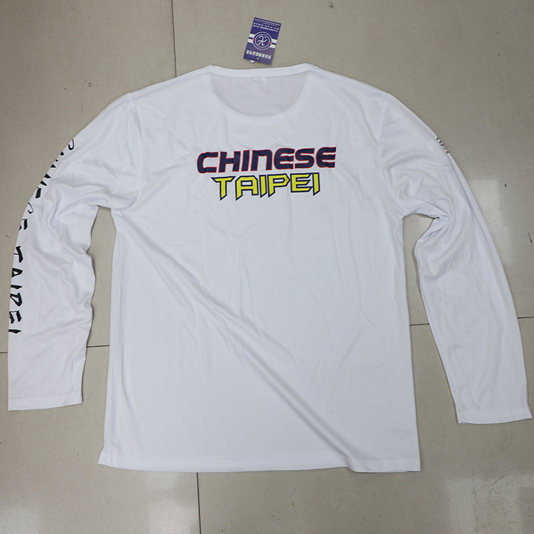 世偉運動精品 SHIHWEI 中華台北 SML2023CTO 寶藍及白色 中華台北奧運代表 加油排汗衣 長袖 | 蝦皮購物