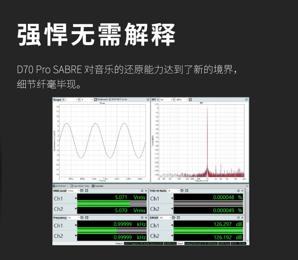 有現貨 拓品 Topping D70Pro SABRE 解碼DAC ES9039SPRO USB前級 D70 適配A70 | 蝦皮購物