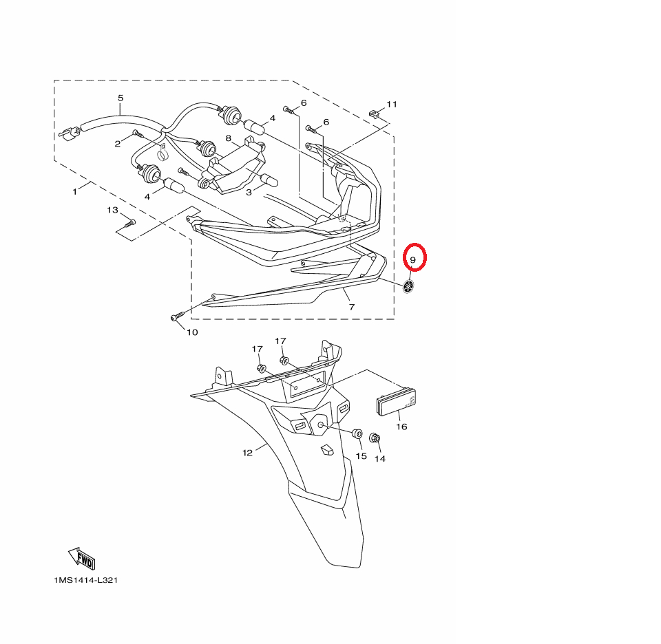 YAMAHA 原廠 BWSR BWS R 新勁戰 三代 貼紙 圖案（立體） 料號：1MS-F1569-00 | 蝦皮購物