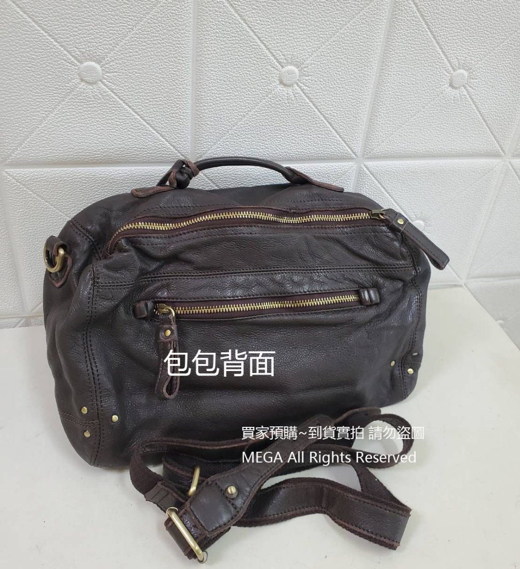 ⚠️ 現貨 深咖 愛 BAG SHOP 韓包專賣 DAAD ADAD 超輕軟水洗牛皮革 拉鍊夾層 手提 肩背包 3190 | 蝦皮購物