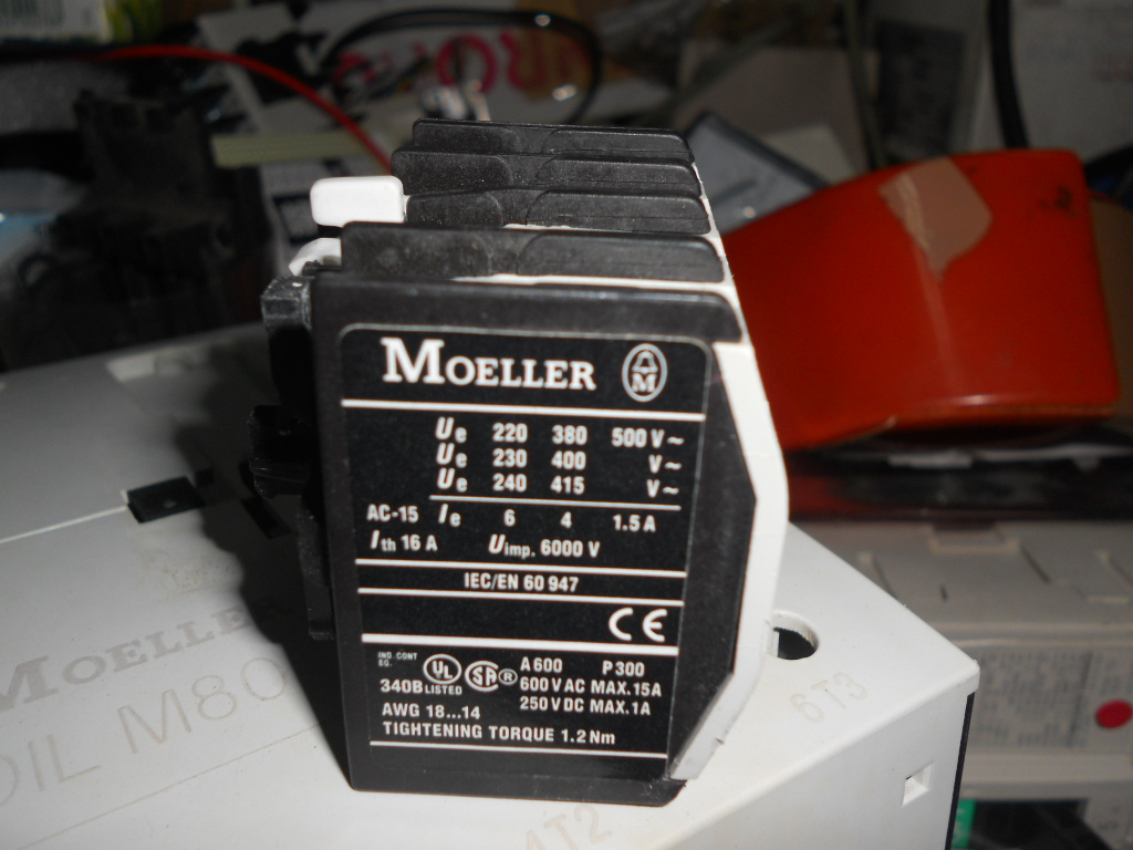 Moeller 接觸器 DIL M80 直流線圈24-27VDC DIL M150-XHI40 (D2) | 蝦皮購物