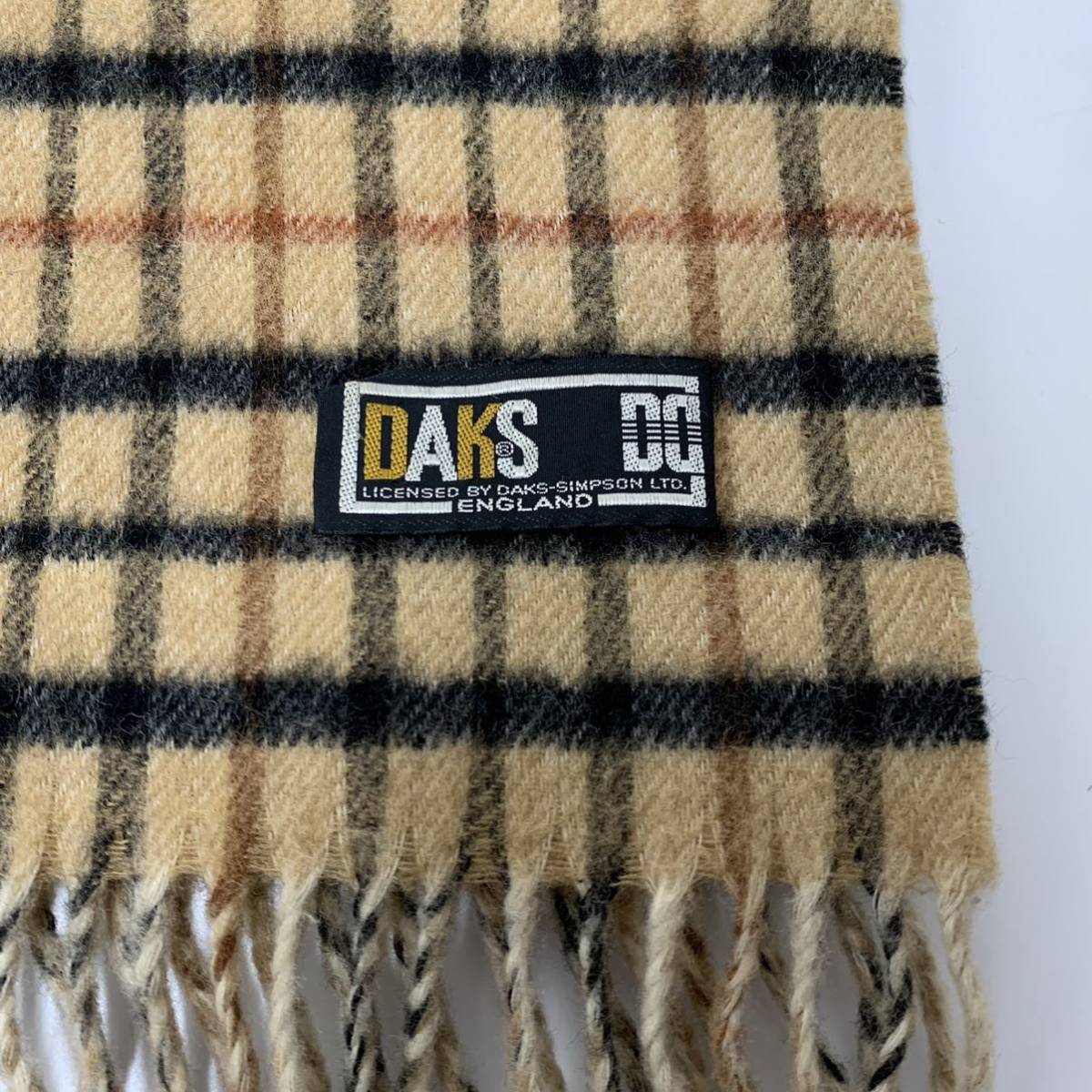 【特價 圍巾專區】新品 英國名牌 BURBERRY DAKS 100%羊絨/羊毛 圍巾 國外購回 | 蝦皮購物