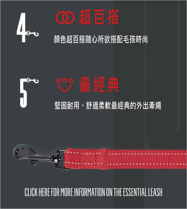 【myne寵好選物】澳洲EZYDOG系列E牽繩120cm堅固耐用舒適柔軟入門款簡單版牽繩易收納狗用 | 蝦皮購物